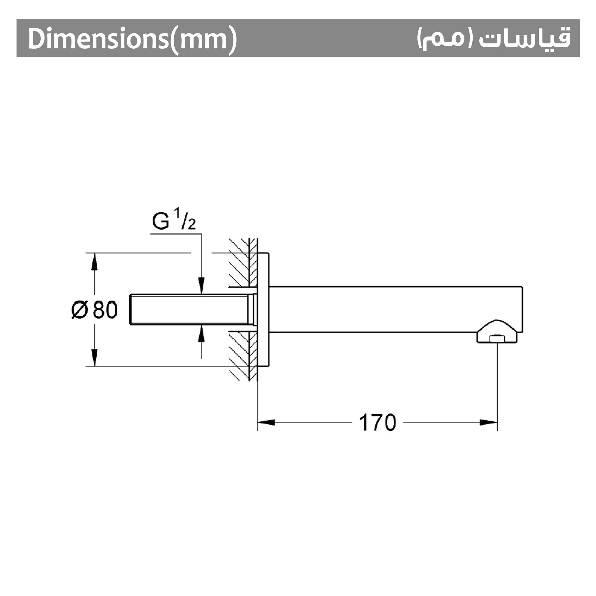 GROHE Concento Concealed Bathtub Spout – Elegant Design & High Quality ...
